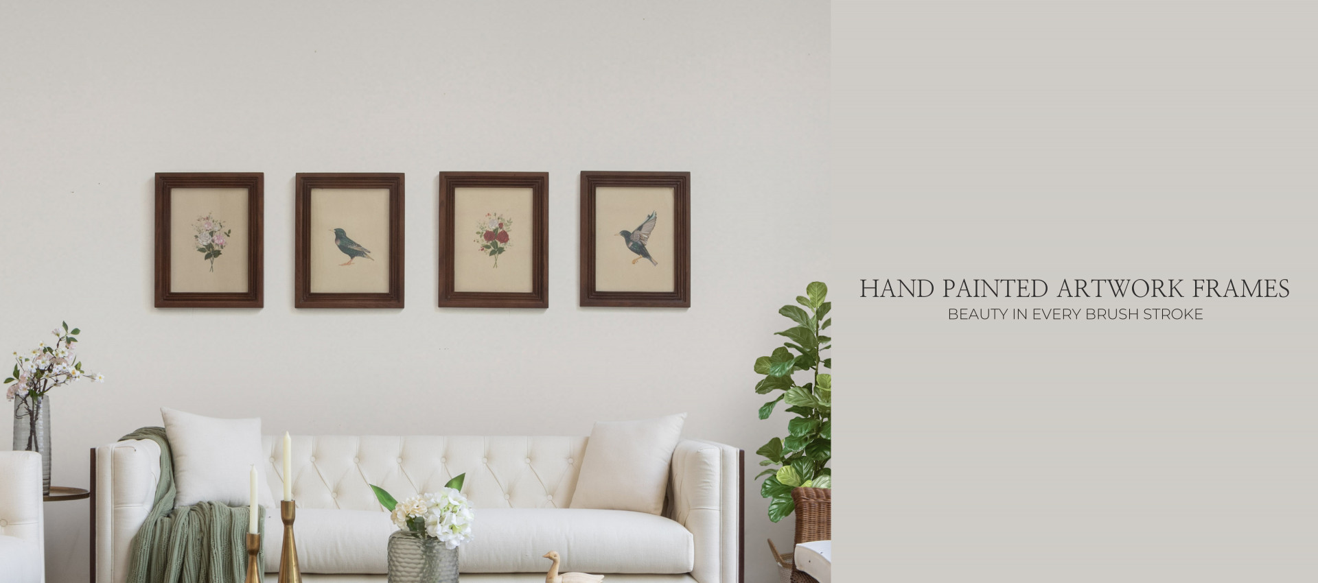 Hand-Painted Artwork Frames | Artistic Frames Collection - Gulmohar Lane