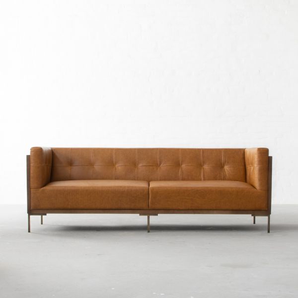 New York Leather Sofa Collection
