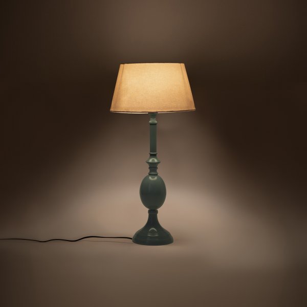 French Country Table Lamp Stand - Arctic Sea