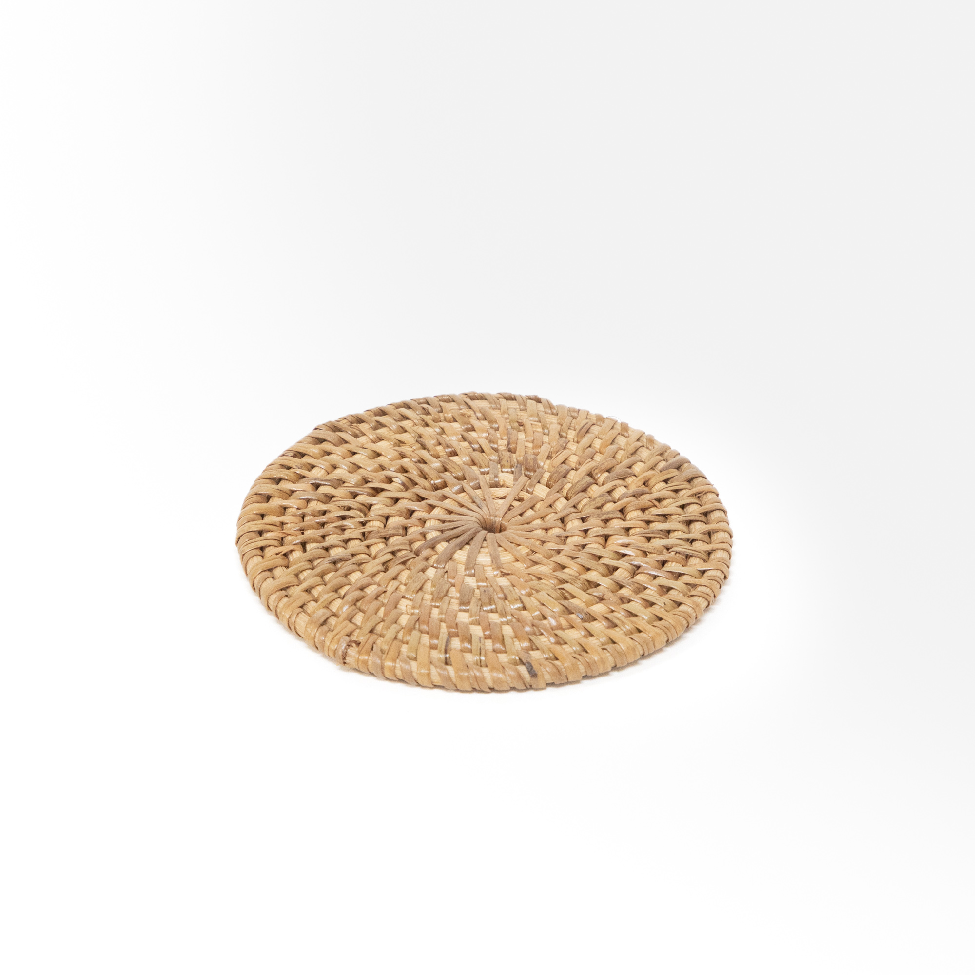 Hata Round Rattan Coasters